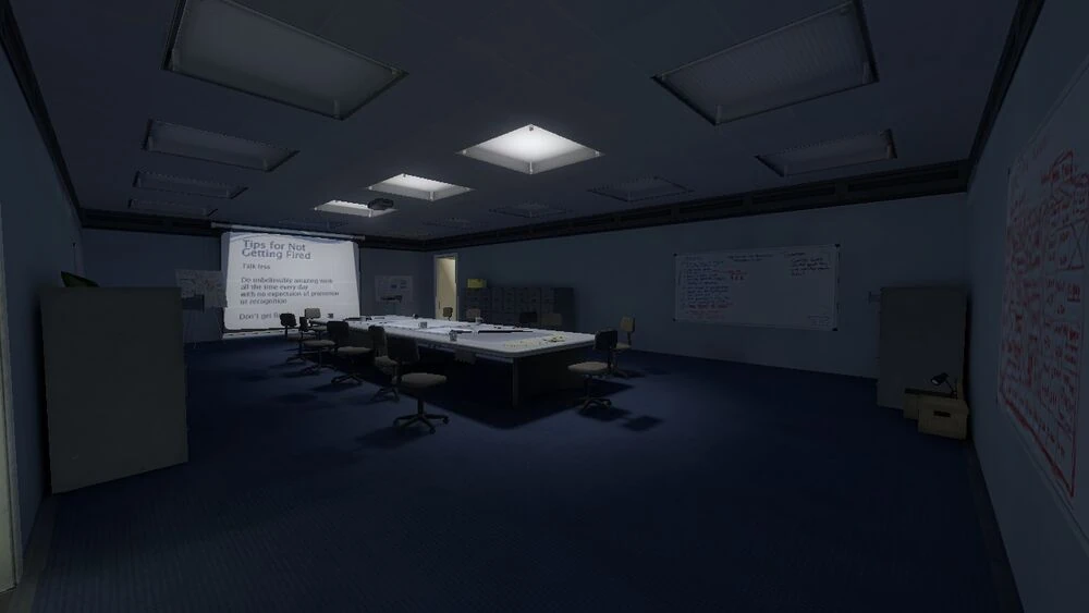Конференционный зал | The Stanley Parable вики | Fandom