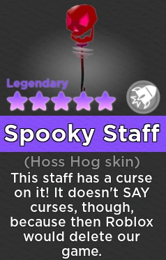 Spooky Staff | Super Doomspire Wiki | Fandom