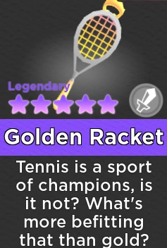Golden Racket | Super Doomspire Wiki | Fandom