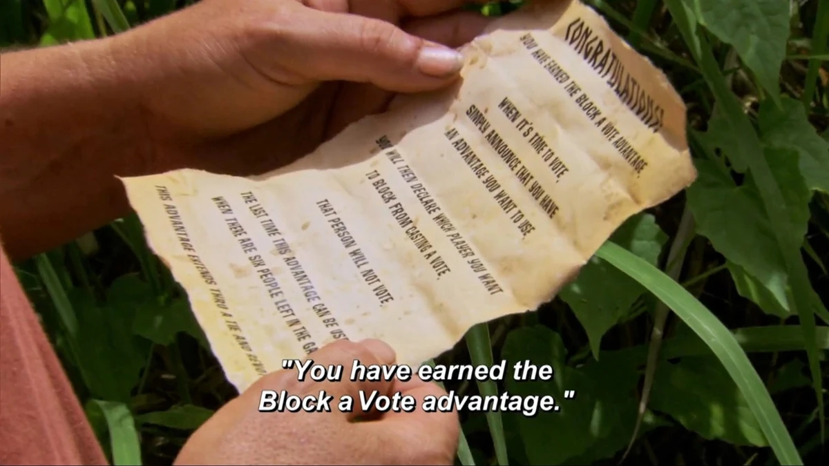 Vote Blocker | BionicSuperhero's Survivor Wiki | Fandom
