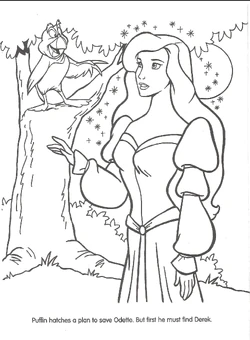 prince derek coloring pages