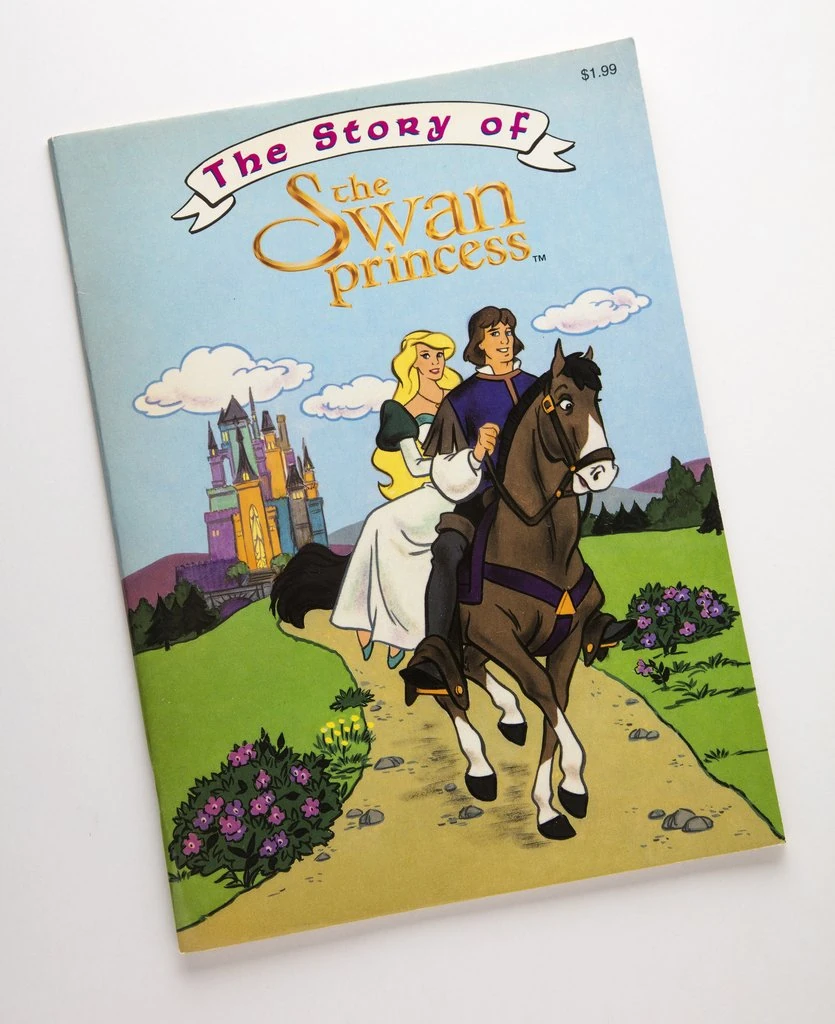 the swan princess coloring pages