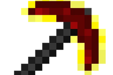 redstone stone pickaxe