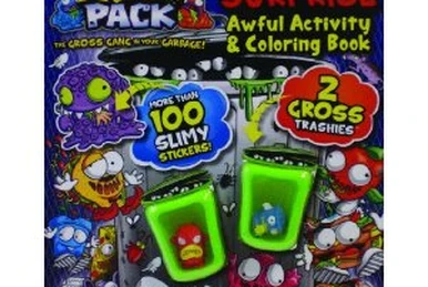 trash pack uft coloring pages