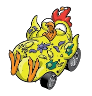 Chicken Coupe | The Trash Pack Wiki | Fandom