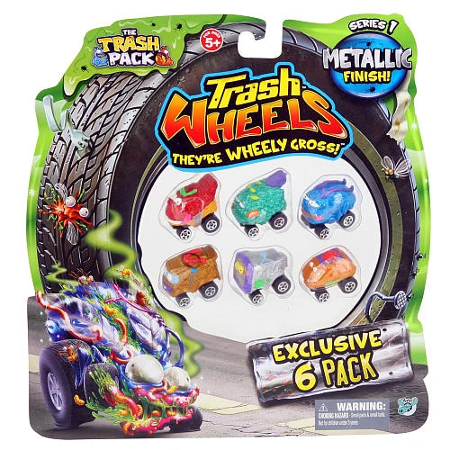 Trash Wheels Metallic series | The Trash Pack Wiki | Fandom