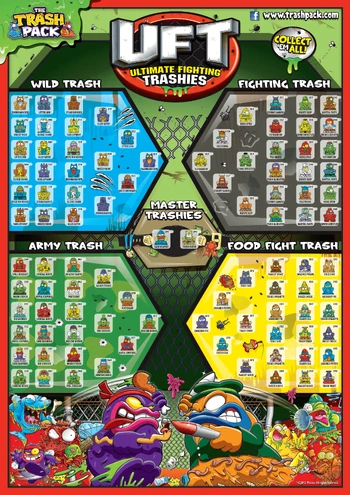 UFT Series 1 | The Trash Pack Wiki | Fandom