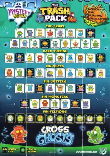 Gross Ghosts | The Trash Pack Wiki | Fandom