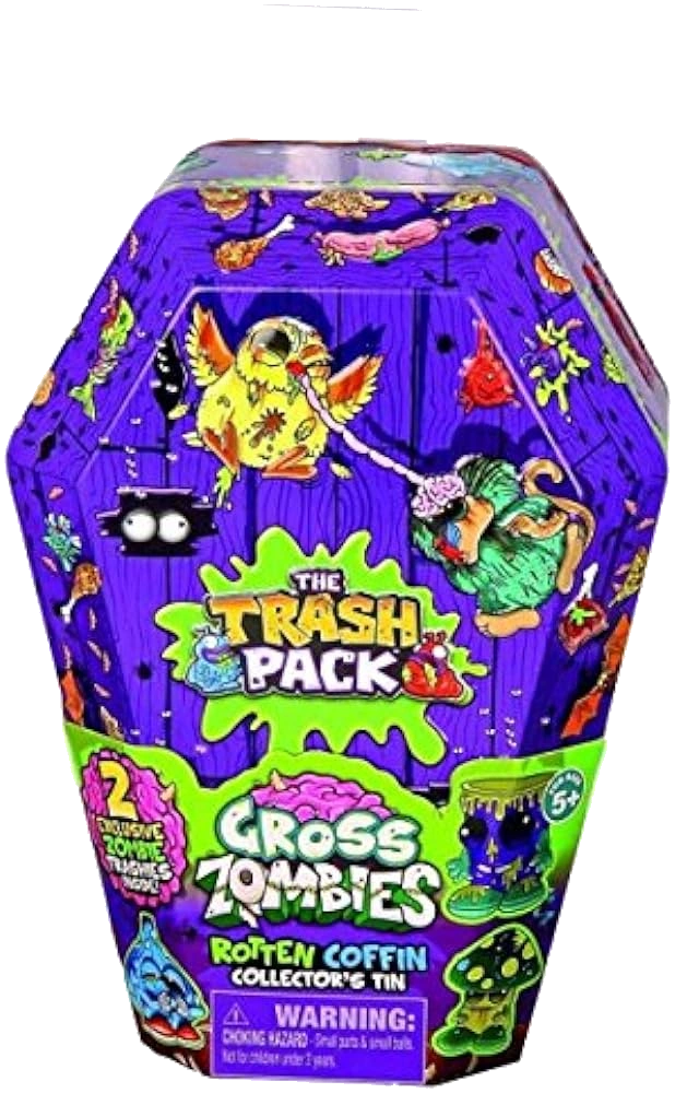Gross Zombies Rotten Coffin Collector's Tin | The Trash Pack Wiki | Fandom