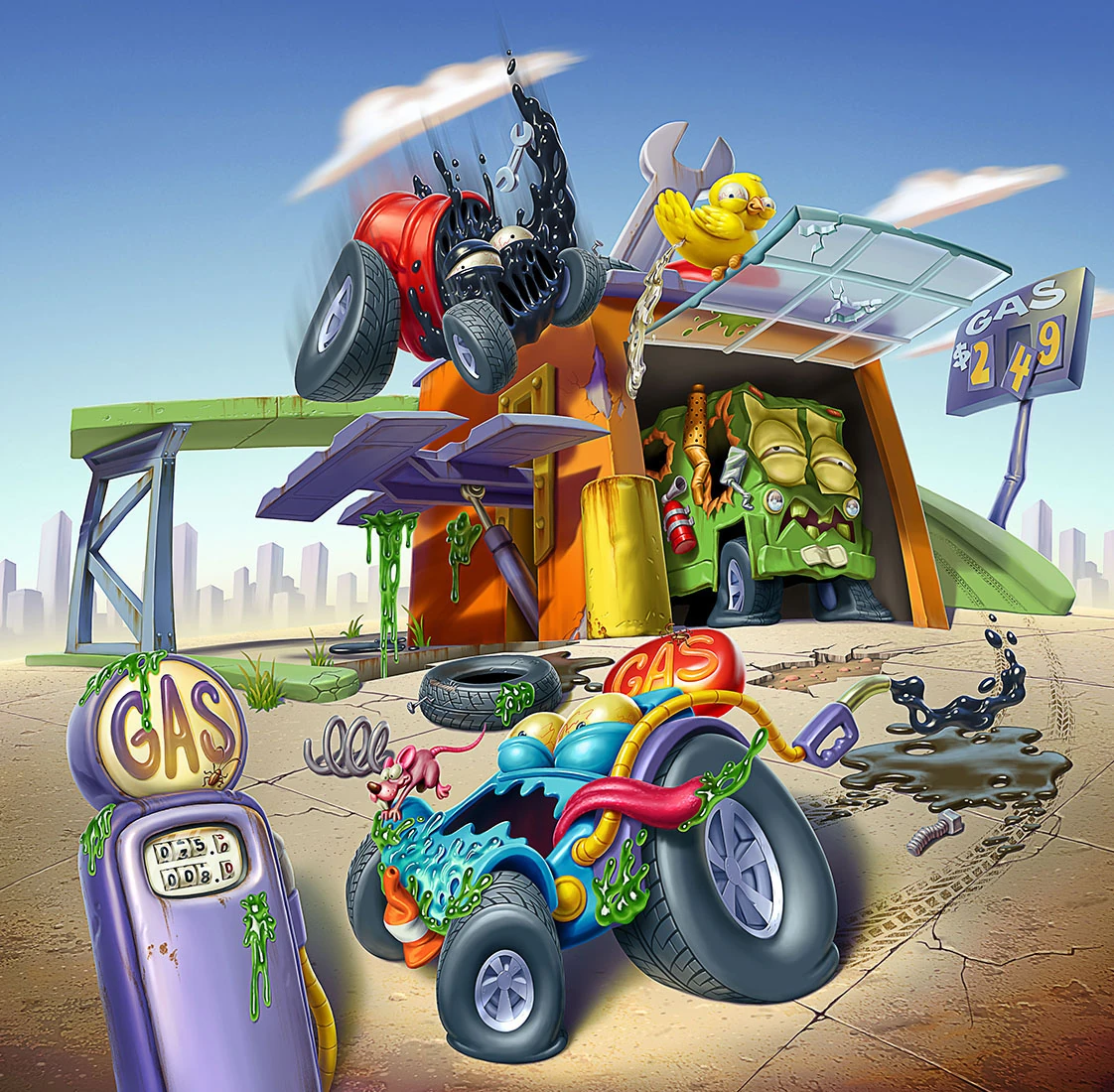 Gas 'N' Go | The Trash Pack Wiki | Fandom