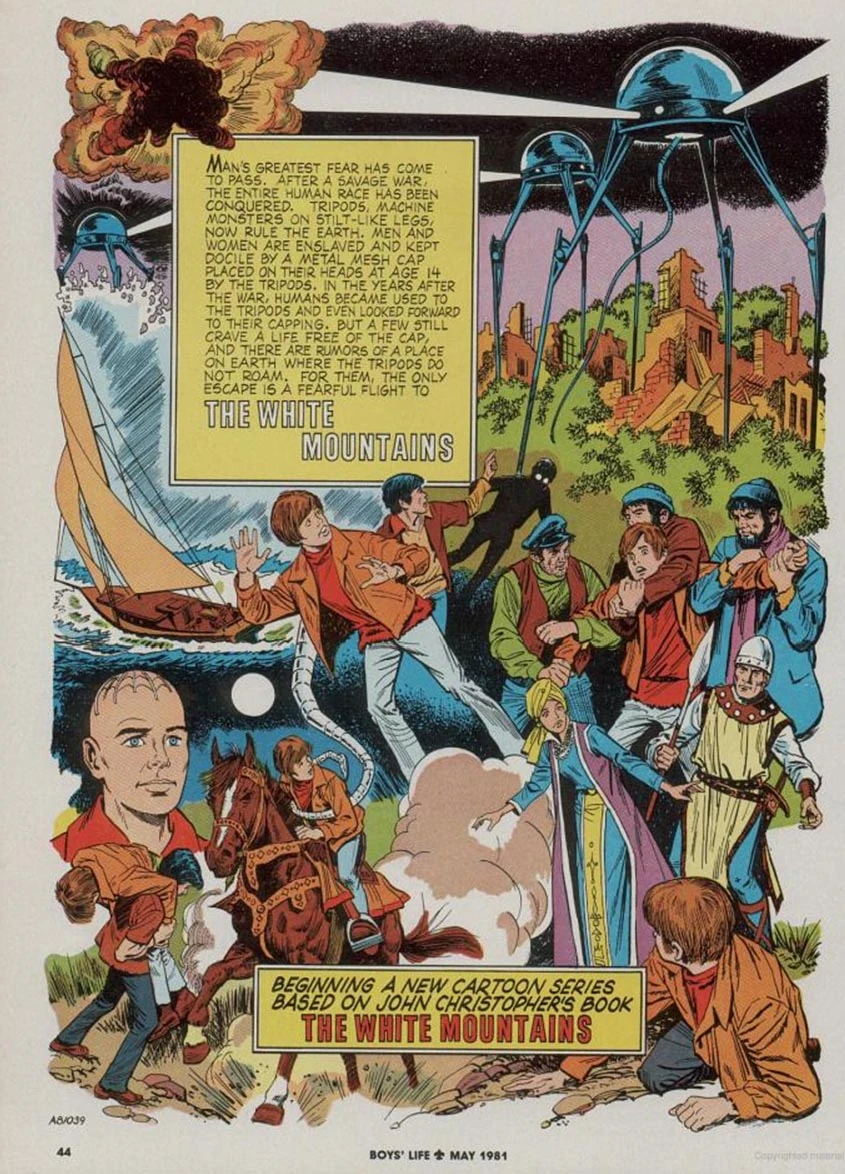 The White Mountains (comic) | The Tripods Wiki | Fandom