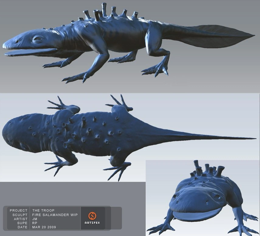Fire Salamander | The Troop Wiki | Fandom