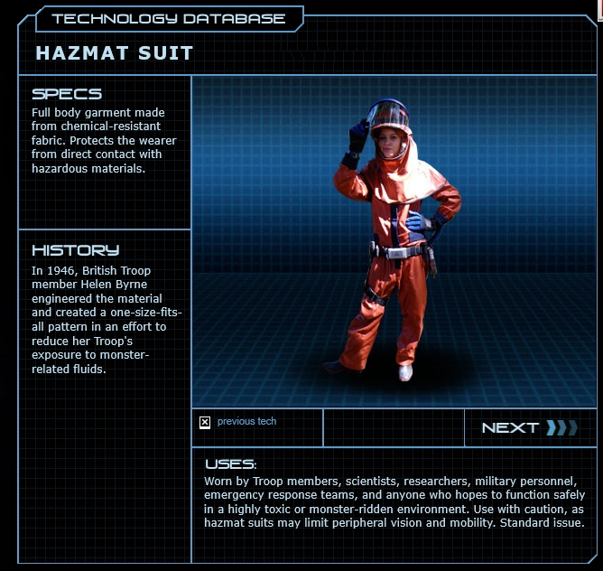 Hazmat Suit | The Troop Wiki | Fandom