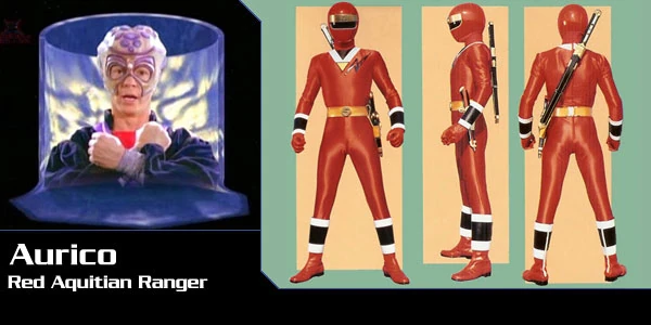 Red Aquitian Ranger | The Ultimate League of Heroes Wiki | Fandom