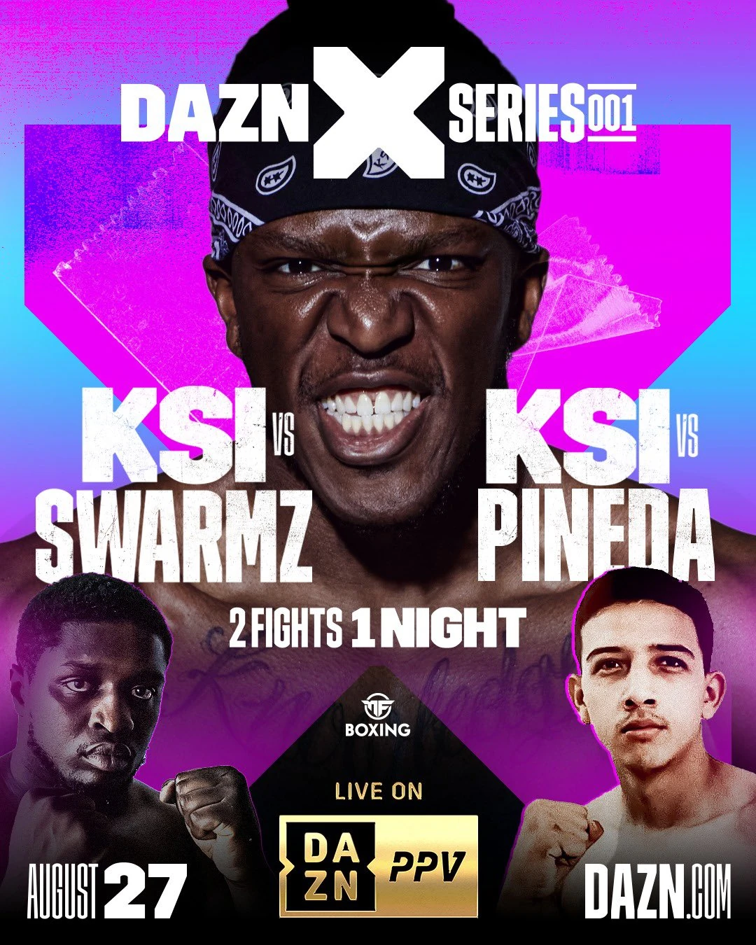 KSI V Swarmz & Pineda | Sidemen Wiki | Fandom
