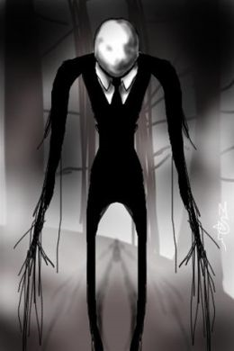 Slender Man Static Face
