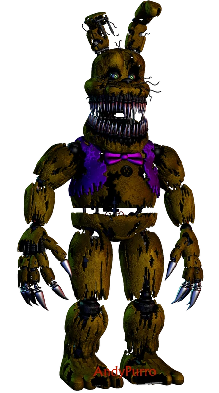 Nightmare Spring Bonnie | The United Organization Toons Heroes Wiki ...