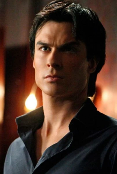 damon vampire face