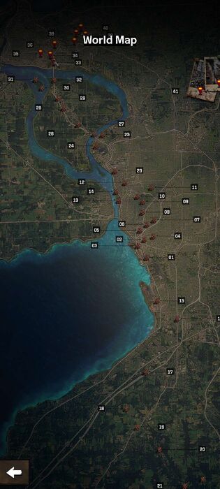 The World Map | The Walking Dead: All-Stars Wiki | Fandom