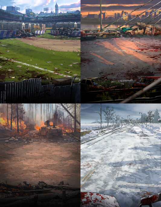 The World Map | The Walking Dead: All-Stars Wiki | Fandom