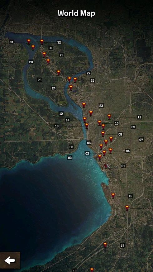 The World Map | The Walking Dead: All-Stars Wiki | Fandom