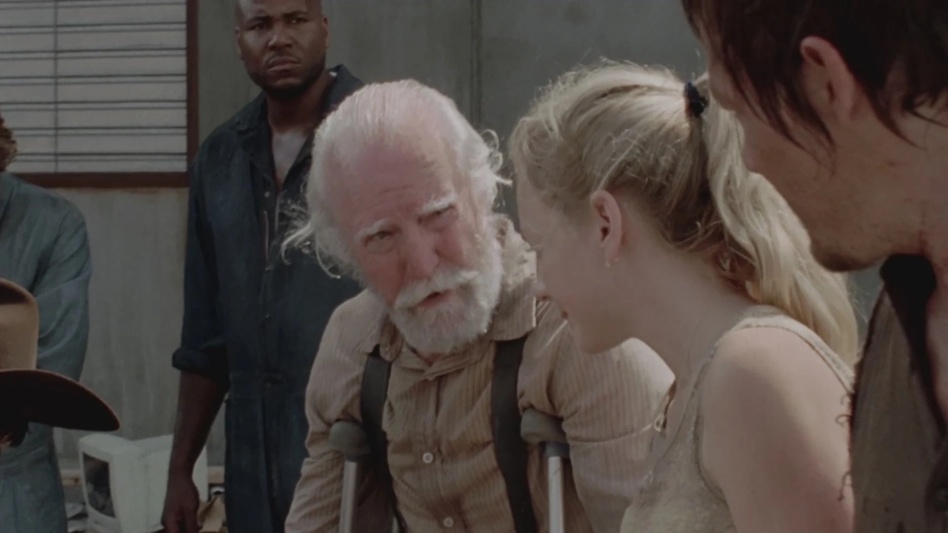 Pierna De Hershel Muerta Viviente