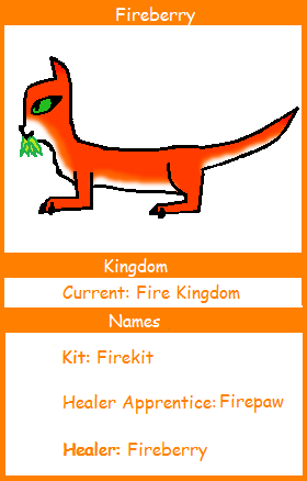 Fireberry (Up for Adoption) | TheWaterKindom Wiki | Fandom