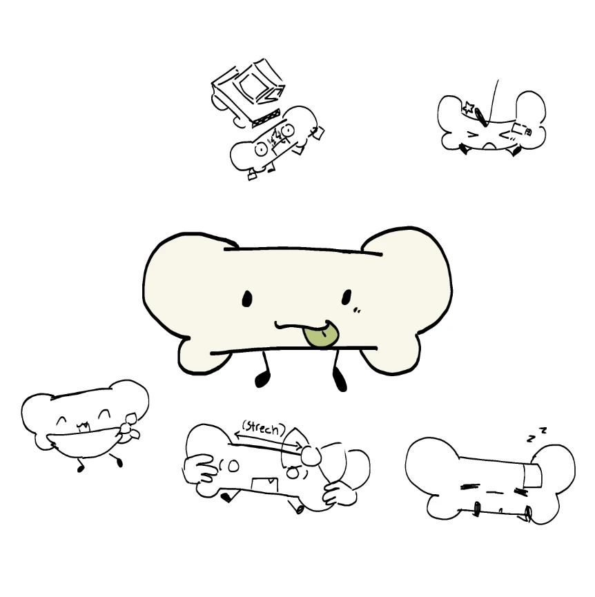 Bone | TheWhiteBoardObjectShow Wiki | Fandom