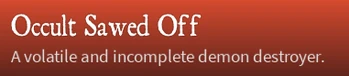 Sawed-Off Shotgun | The Wild West Wiki | Fandom