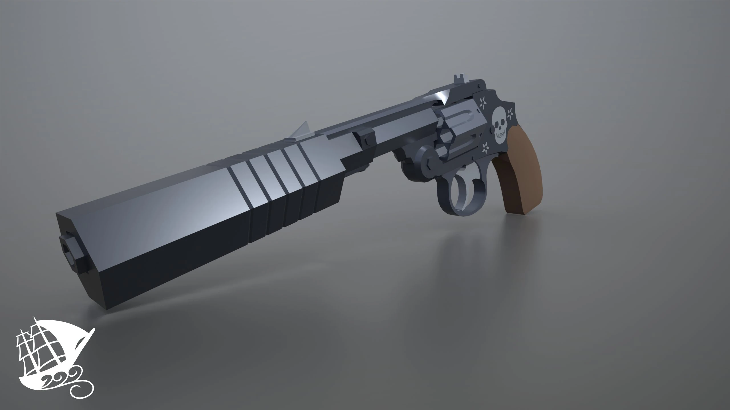 Suppressed Revolver