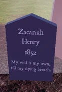 Zachariah Henry | The Wild West Wiki | Fandom
