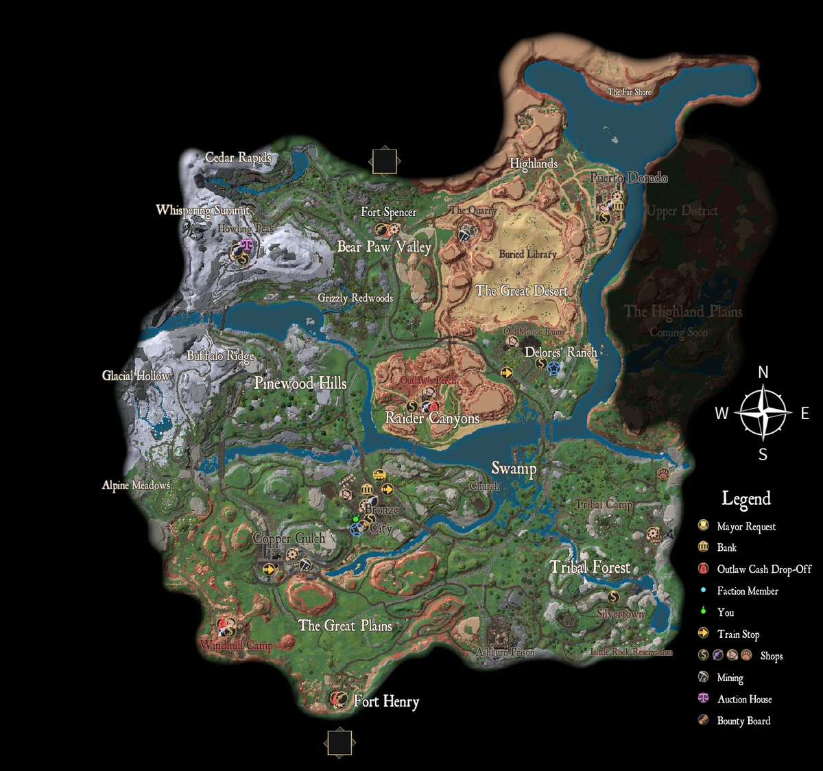 Map | The Wild West Wiki | Fandom