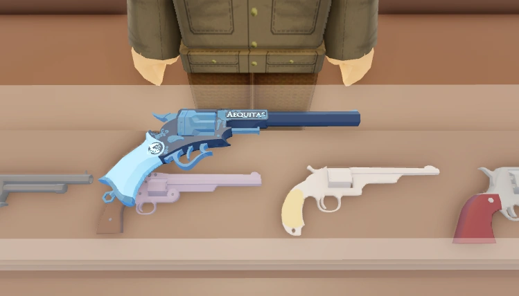 Frozen Aequitas Revolver | The Wild West Wiki | Fandom