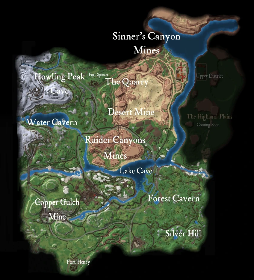 Locations | The Wild West Wiki | Fandom