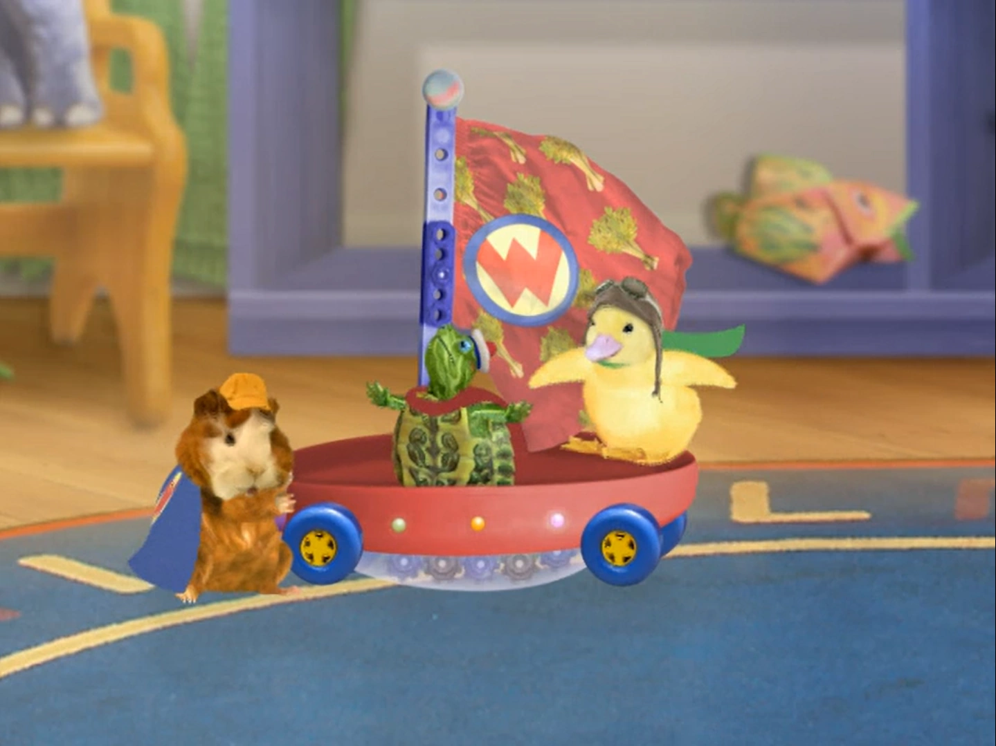 The Red Shorts with Celery Designs-Boat | Wonder Pets! Wiki | Fandom