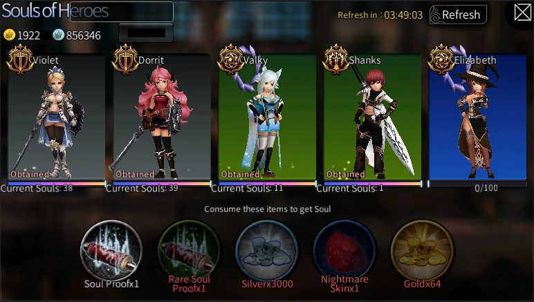 Hero Souls Introduction | The_World_2_ Wikia | Fandom