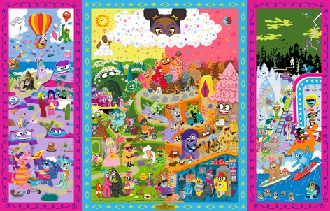 The Yo Gabba Gabba! Triptych | THEYoGabbaGabba! Wiki | Fandom