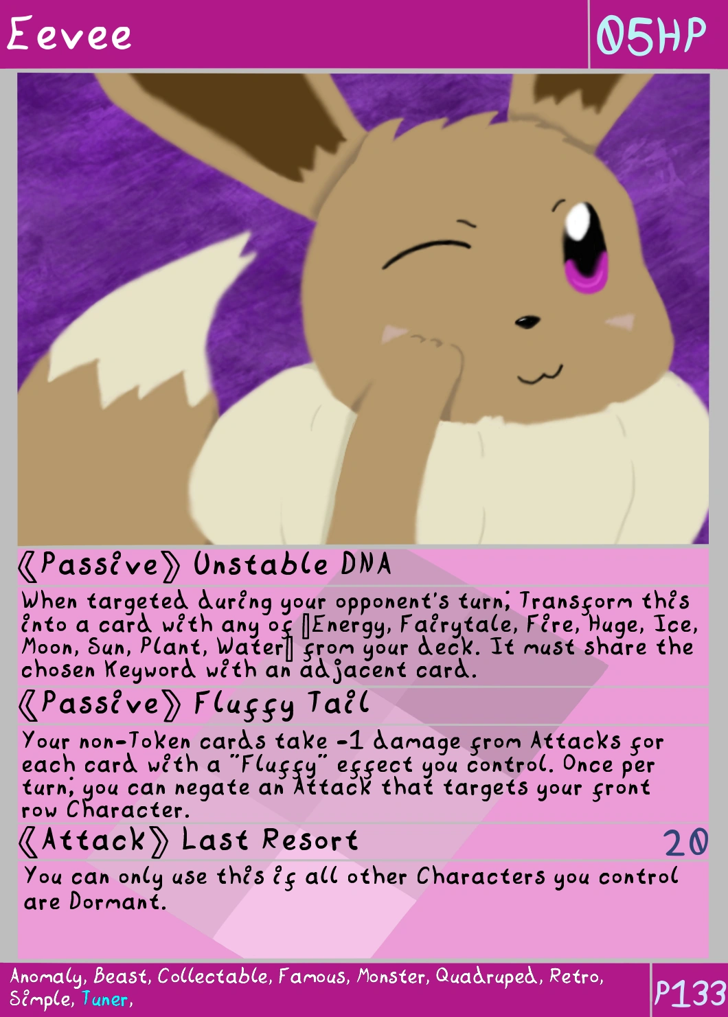 P133 Eevee | TheYukiverse Wiki | Fandom