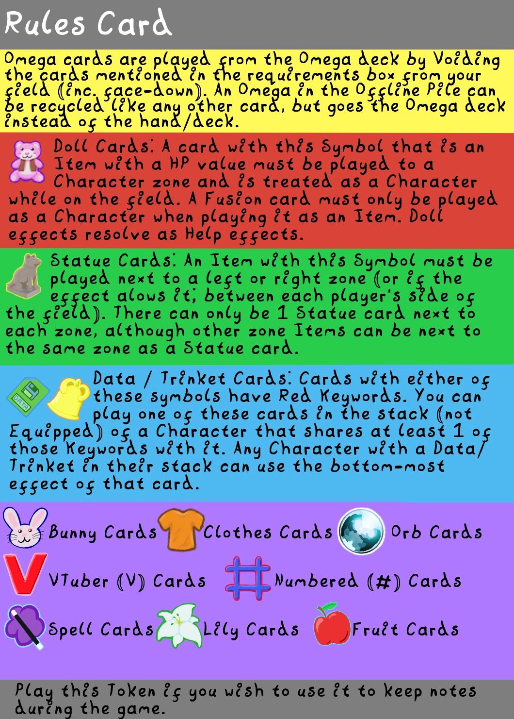 Rules Card | TheYukiverse Wiki | Fandom