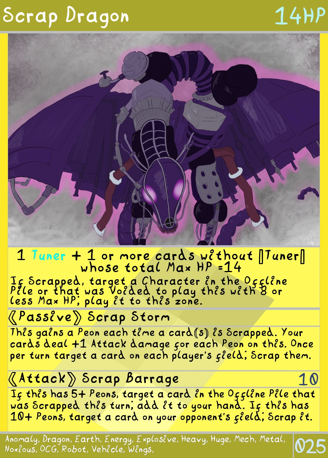 025 Scrap Dragon | TheYukiverse Wiki | Fandom