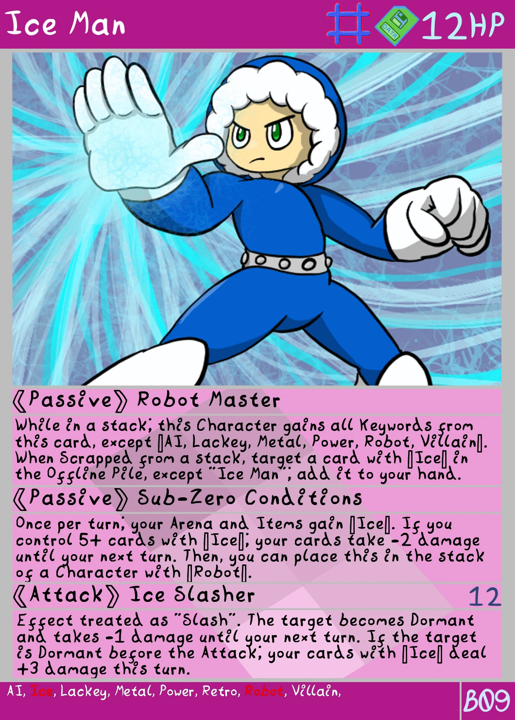B09 Ice Man | TheYukiverse Wiki | Fandom