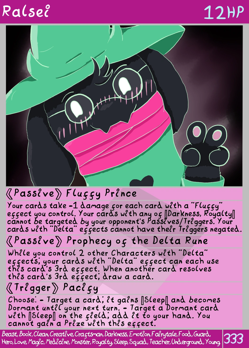 333 Ralsei | TheYukiverse Wiki | Fandom