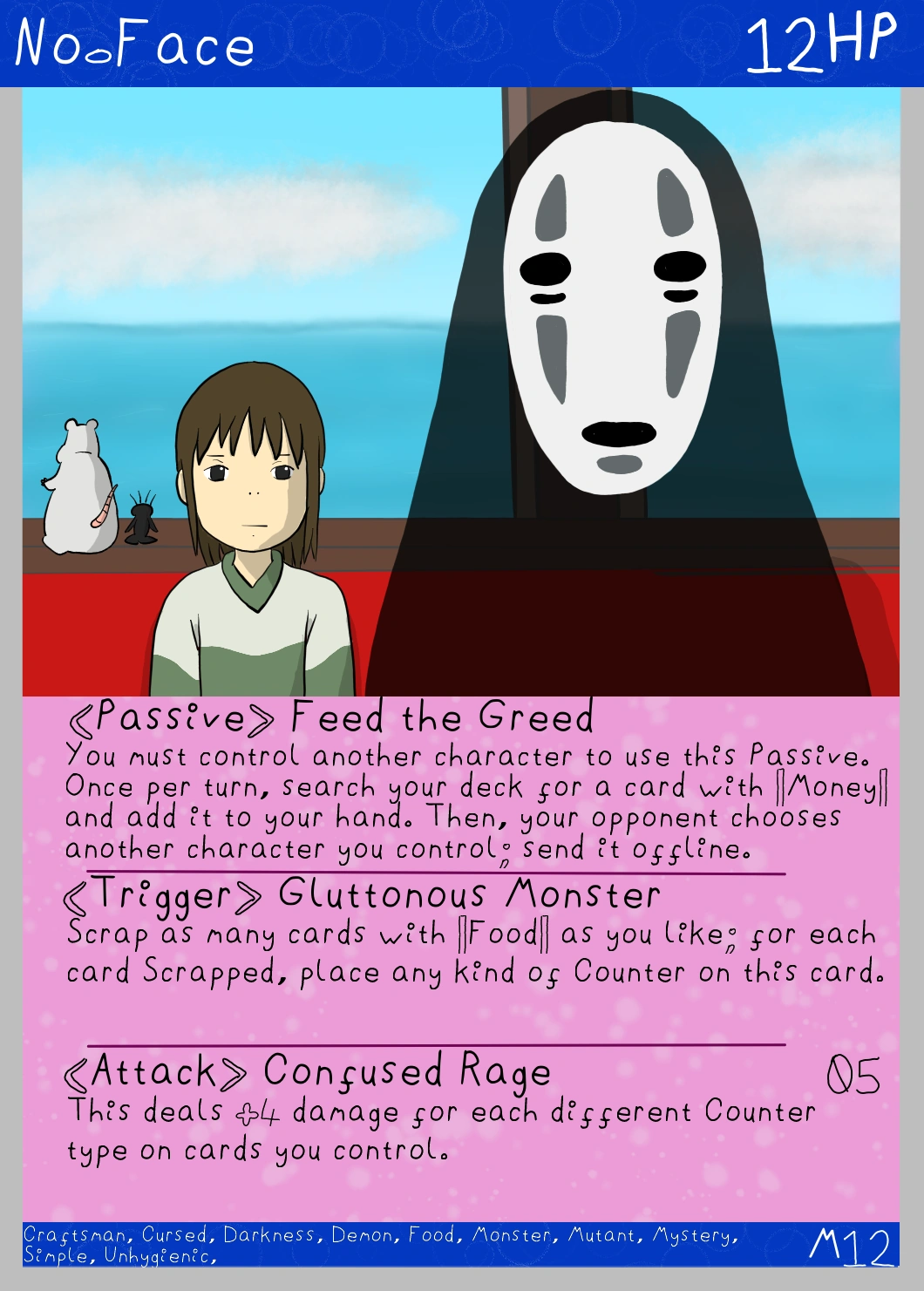 M12 No Face | TheYukiverse Wiki | Fandom