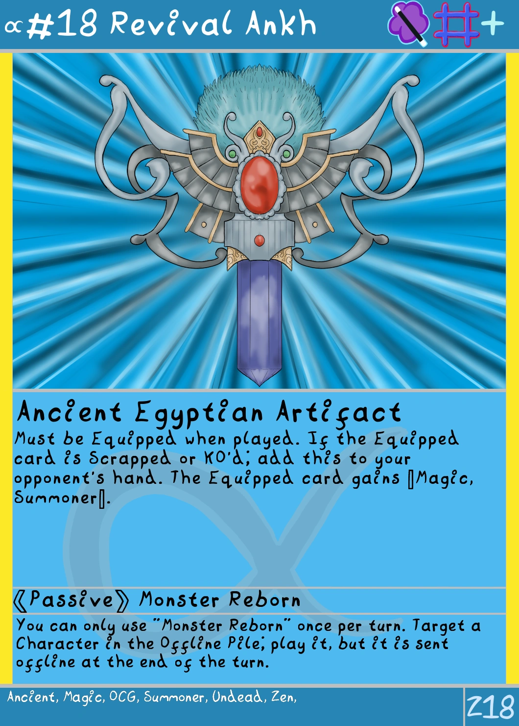 Z18 Revival Ankh | TheYukiverse Wiki | Fandom
