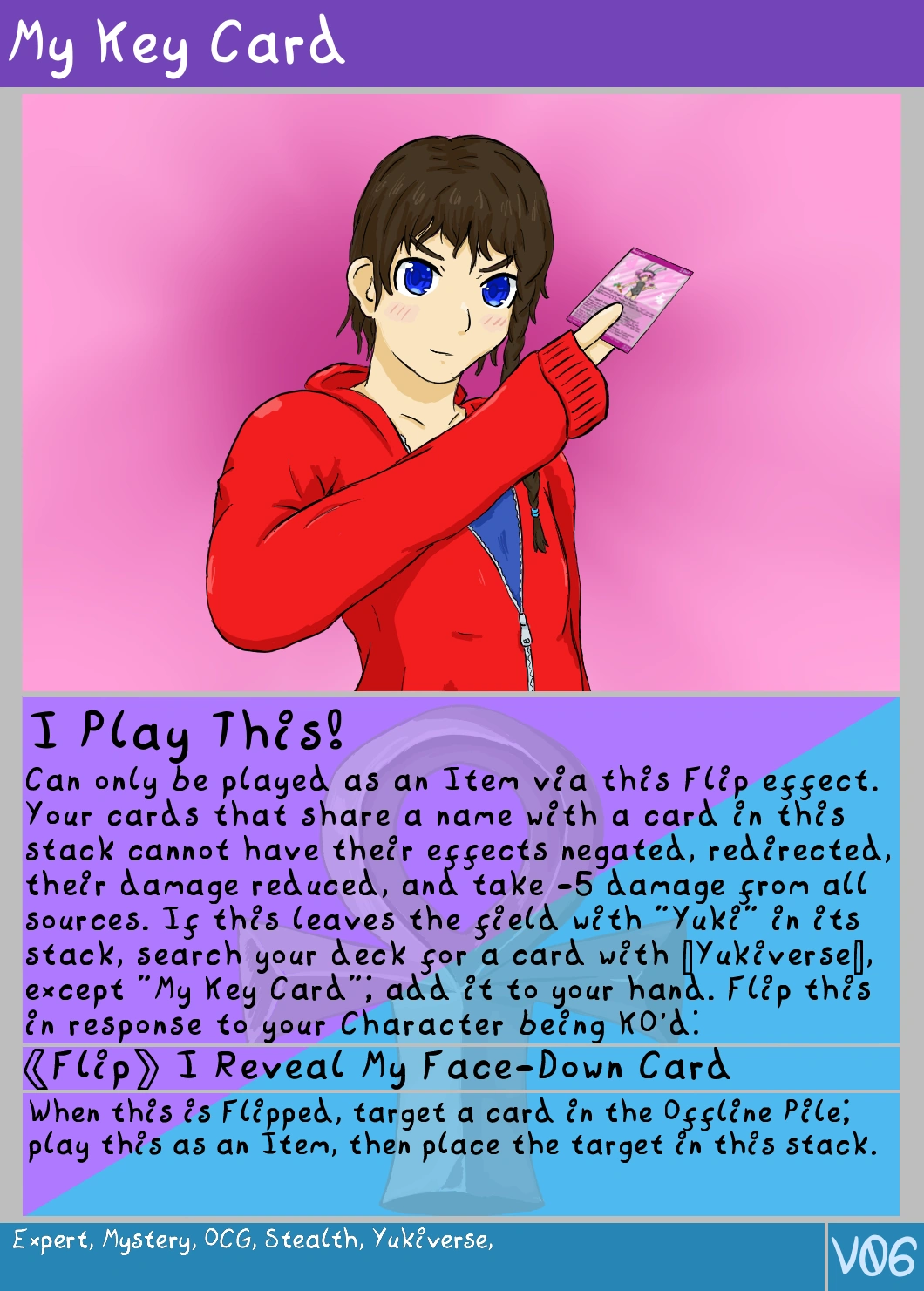 V06 My Key Card | TheYukiverse Wiki | Fandom