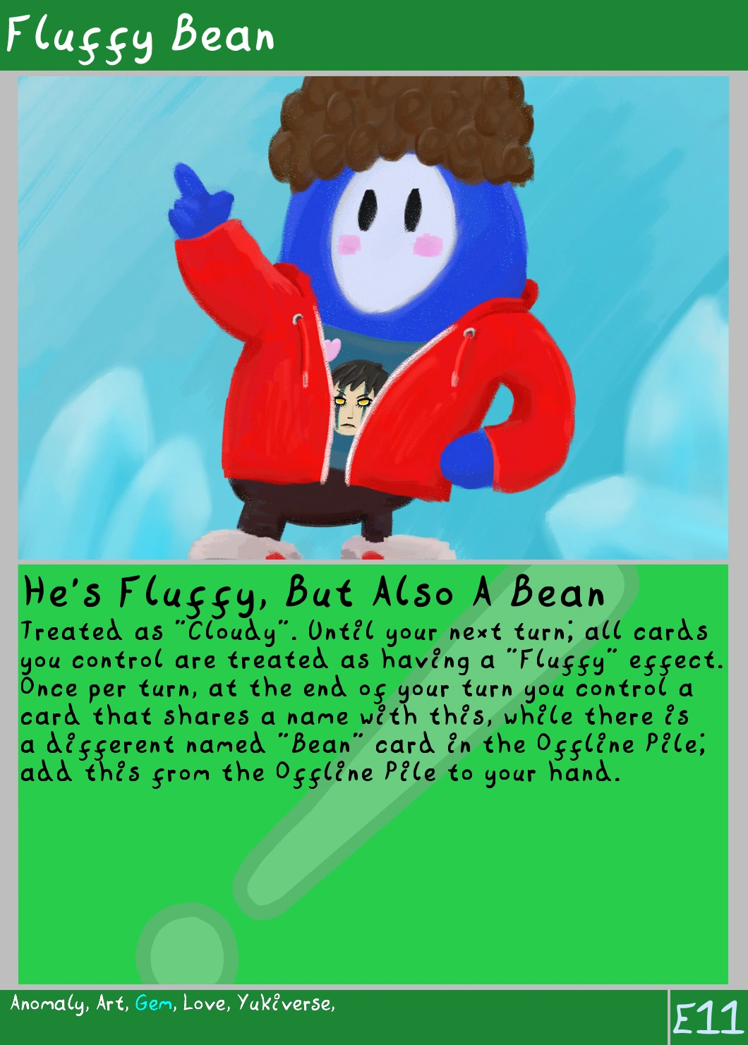 E11 Fluffy Bean | TheYukiverse Wiki | Fandom