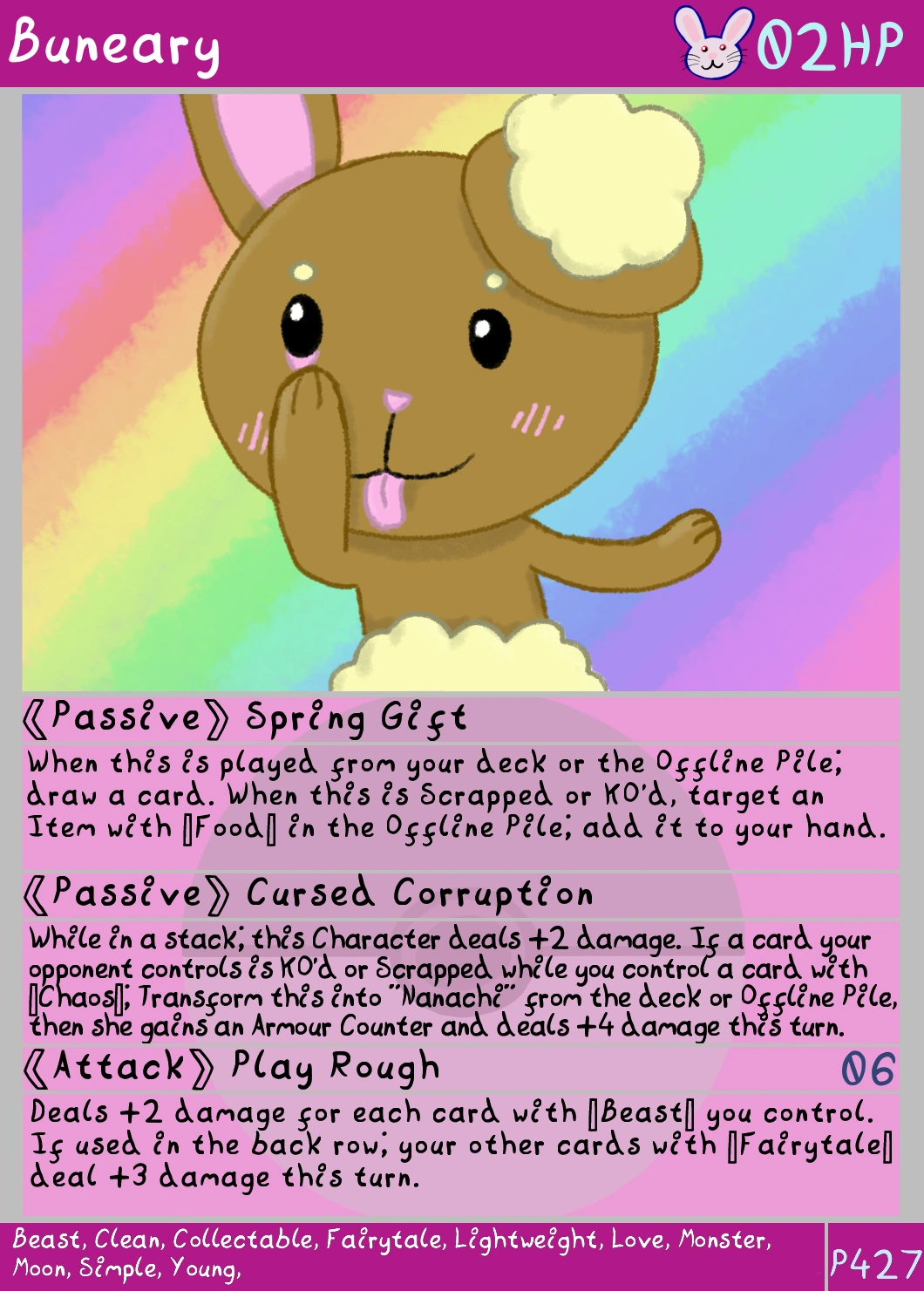 P427 Buneary | TheYukiverse Wiki | Fandom