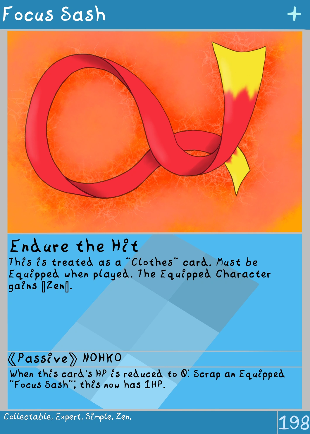 198 Focus Sash | TheYukiverse Wiki | Fandom