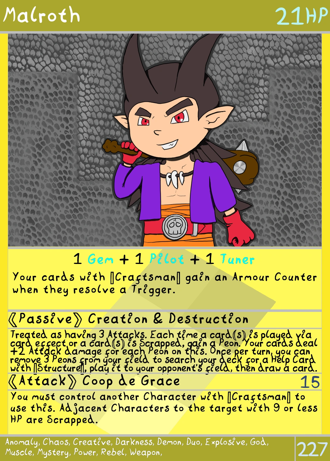227 Malroth | TheYukiverse Wiki | Fandom