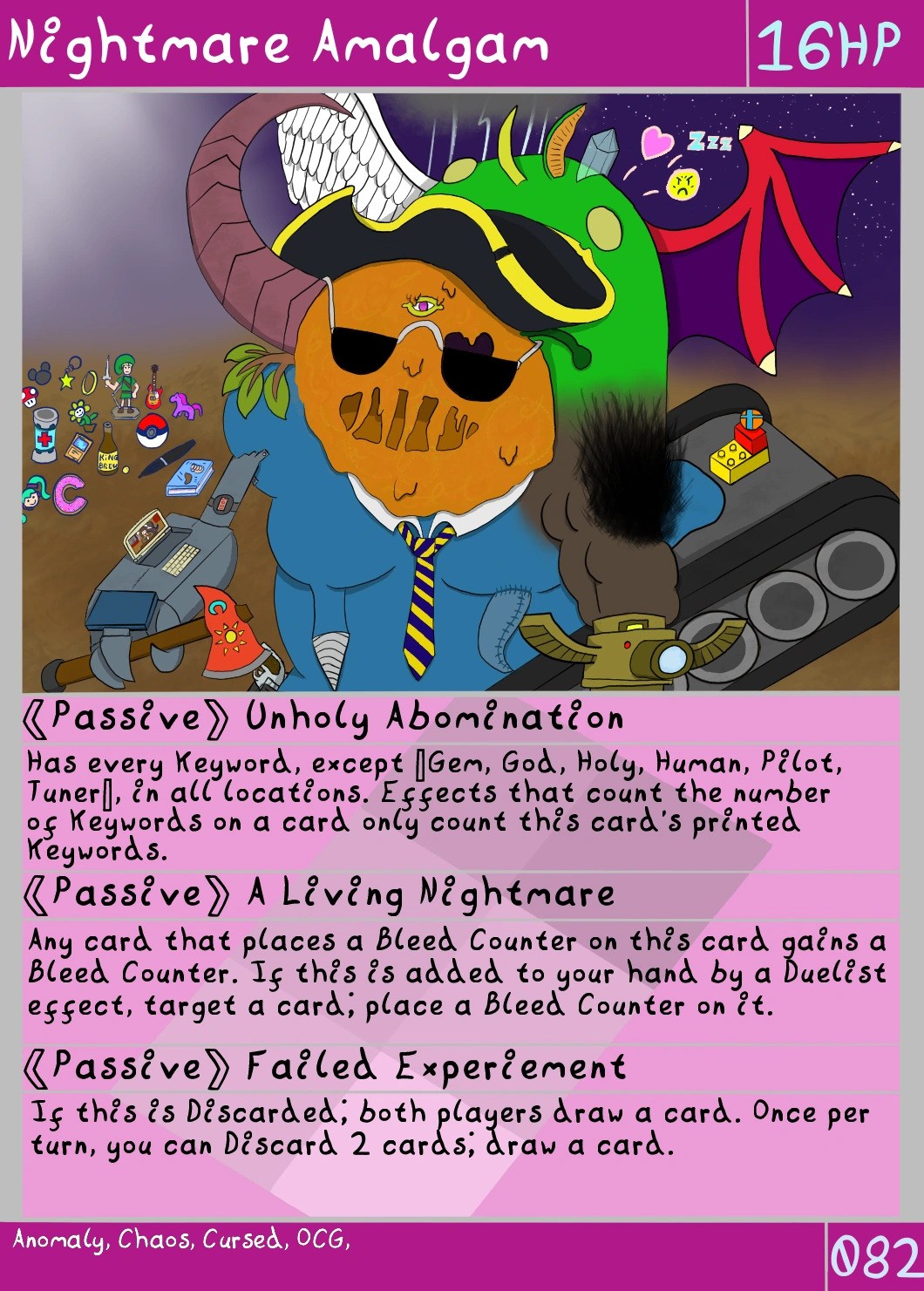 082 Nightmare Amalgam | TheYukiverse Wiki | Fandom